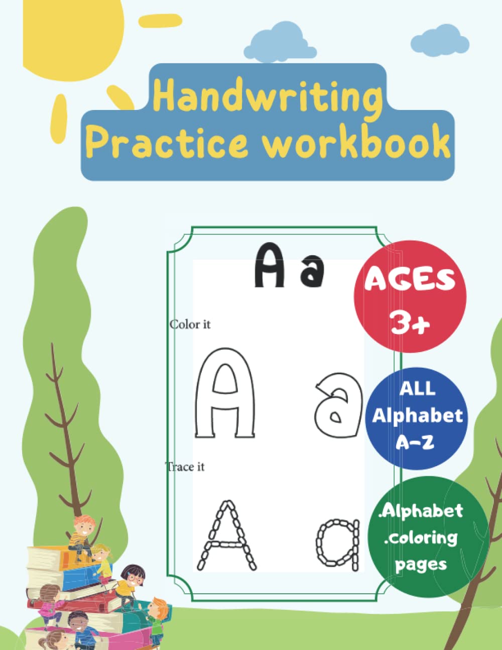 Buy Trace Letters: Alphabet Handwriting Practice workbook for kids ...