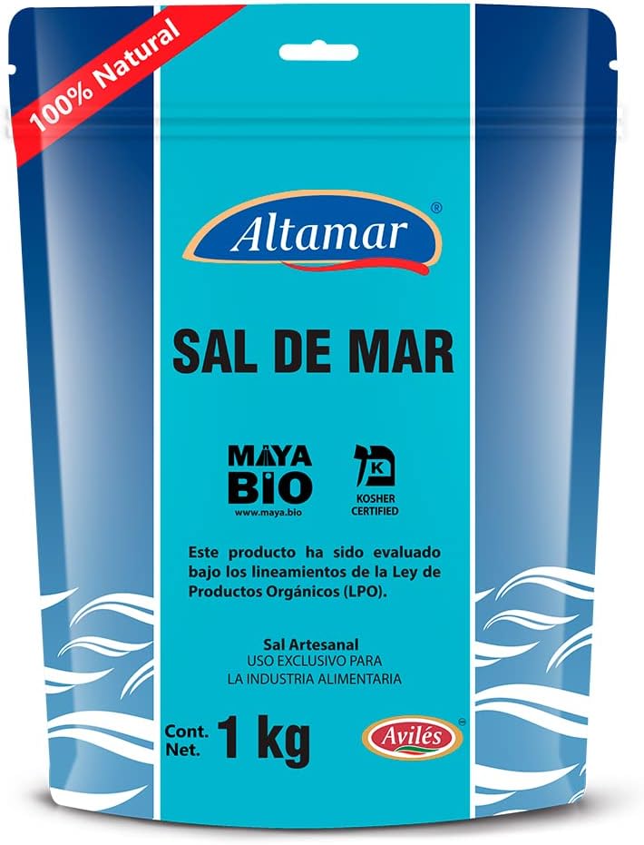 Altamar, Sal de Mar, 1000 gramos : Amazon.com.mx: Alimentos y Bebidas