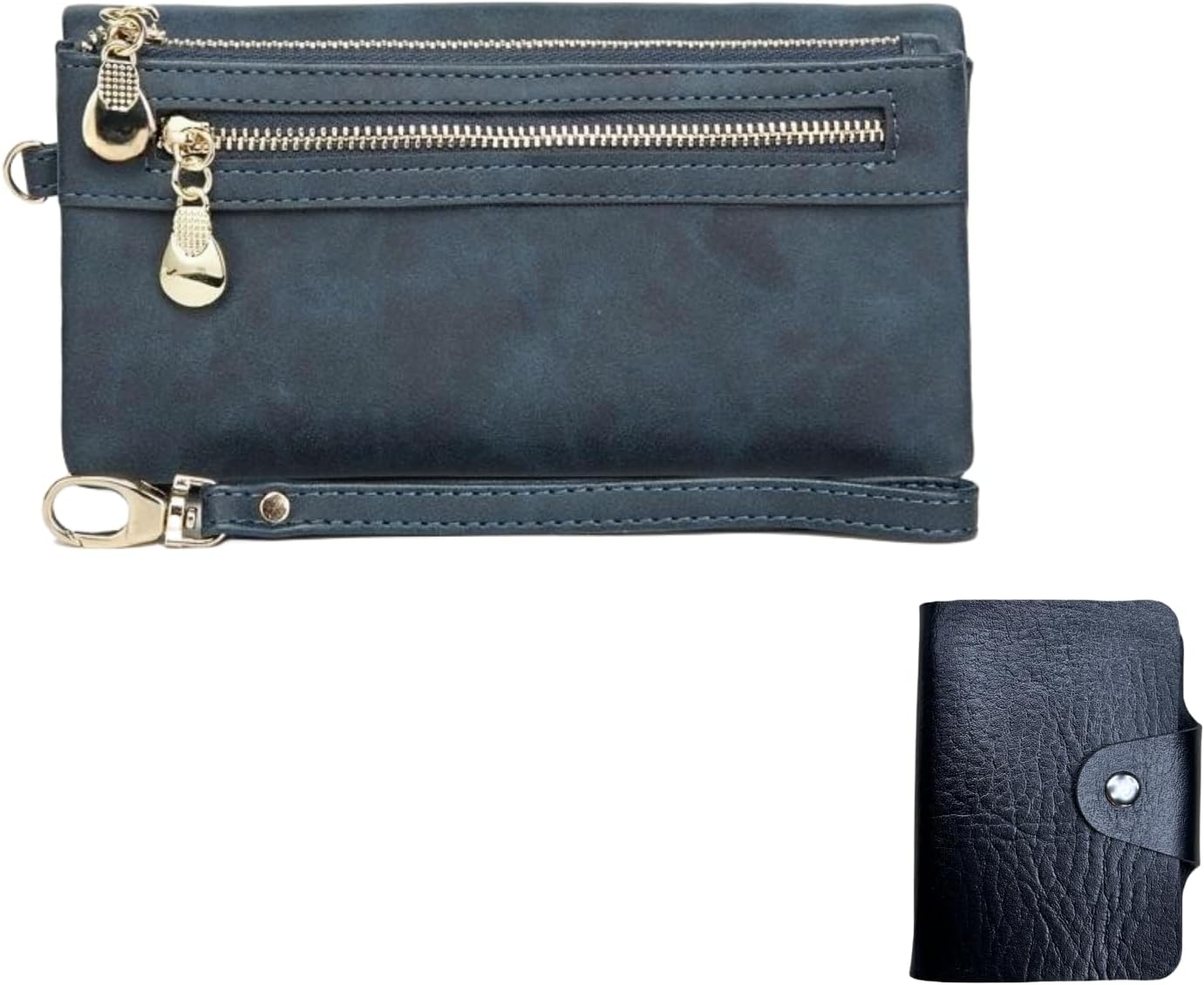 wynott Purses for Women Leather Long Purse Large Capacity Ladies Purse ...