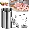 Amazon.com: Ham Maker Stainless Steel Meat Press - Ham Press with ...