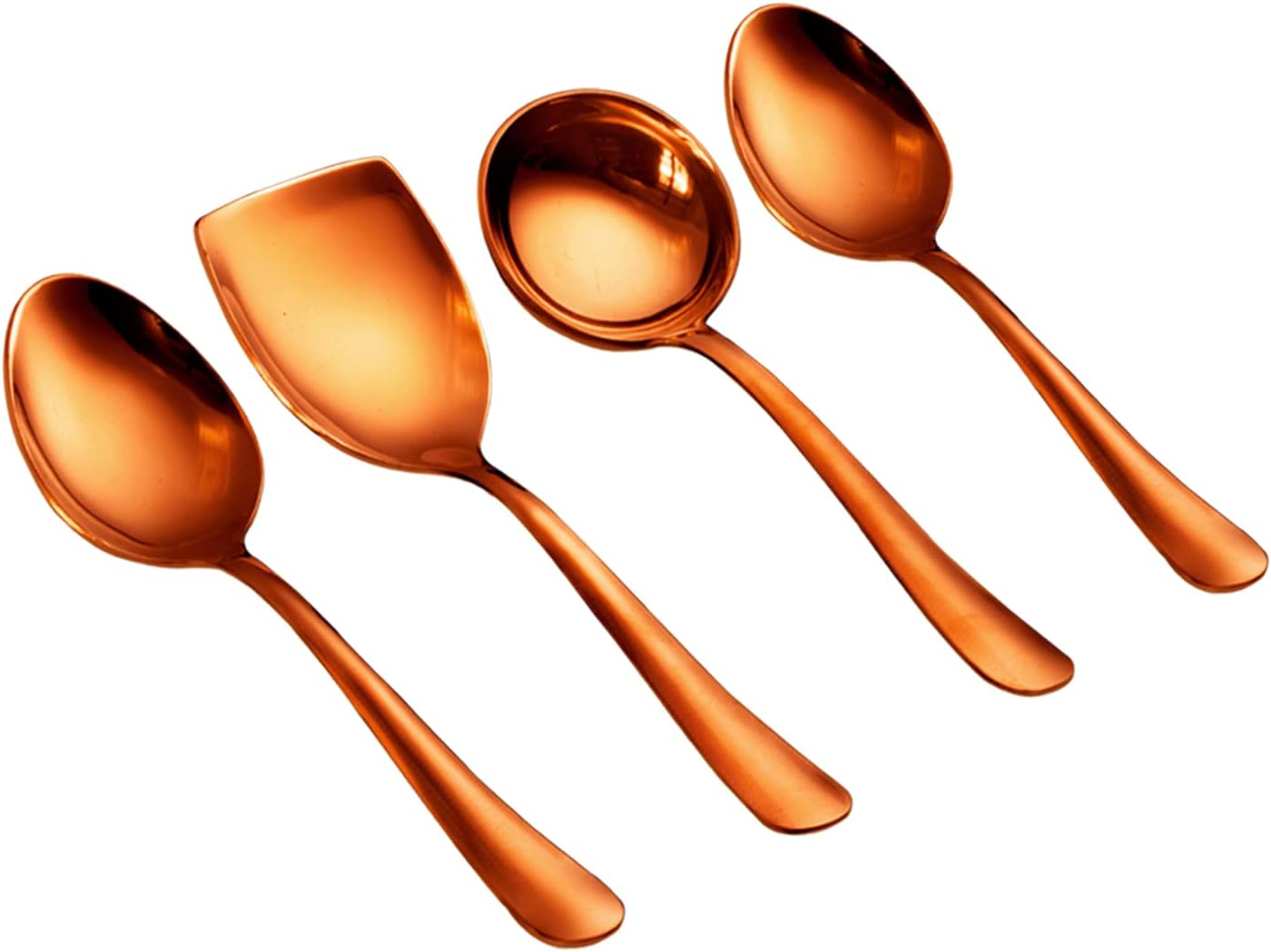 ExclusiveLane 'Zebra Pack' Handpainted Rice Serving Spoon Set for ...