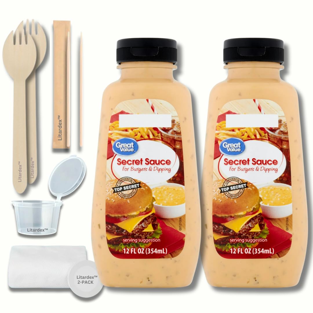 Amazon.com : Great Value Secret Sauce for Burgers & Dipping, 12 fl oz ...
