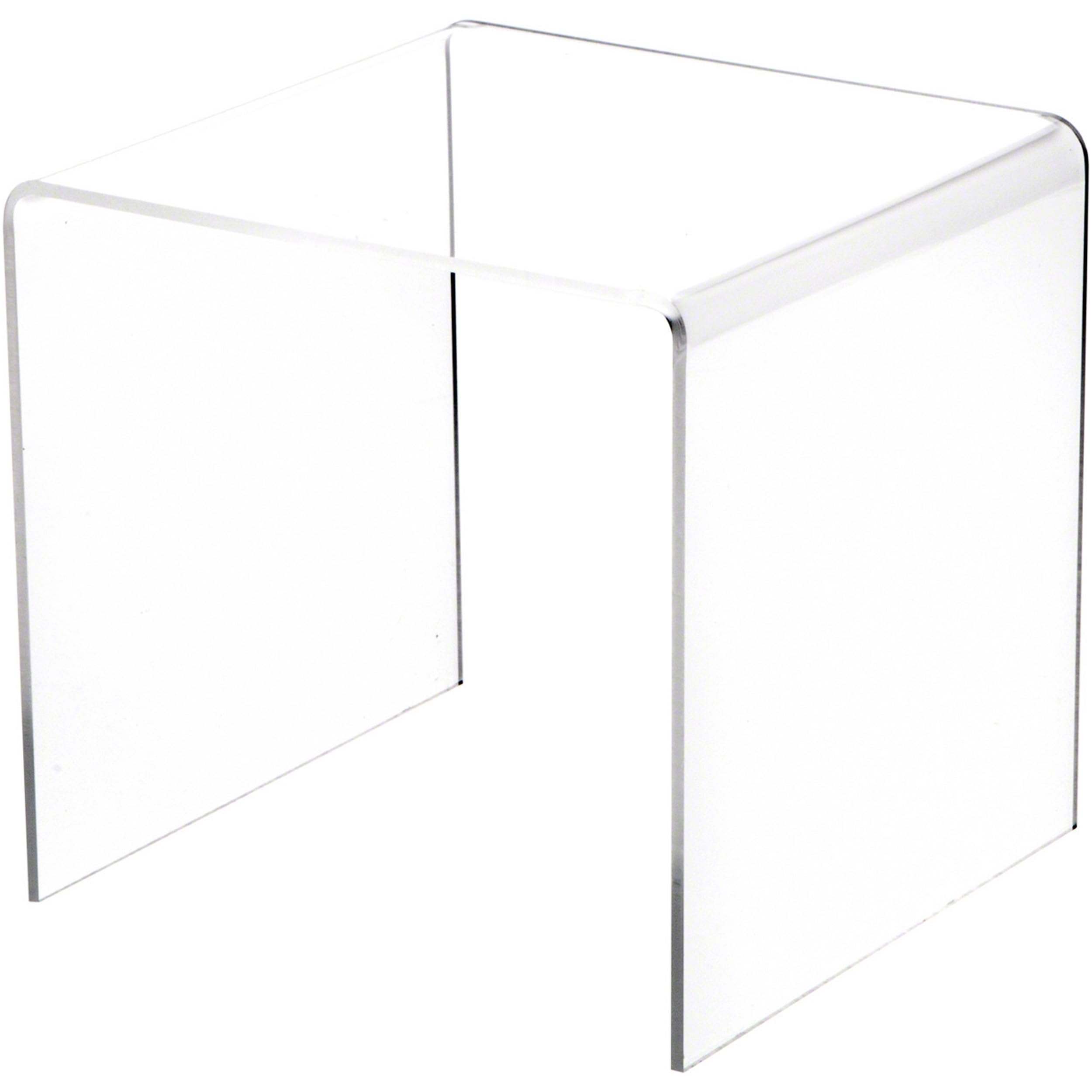 Amazon.com: Plymor Clear Acrylic Square Display Riser, 6" H x 6" W x 6 ...