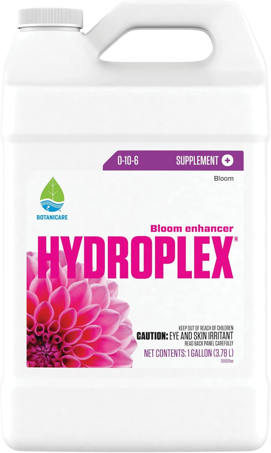 Amazon.com: Botanicare Hydroplex, Bloom Enhancer, 0-10-6, 1 gal ...