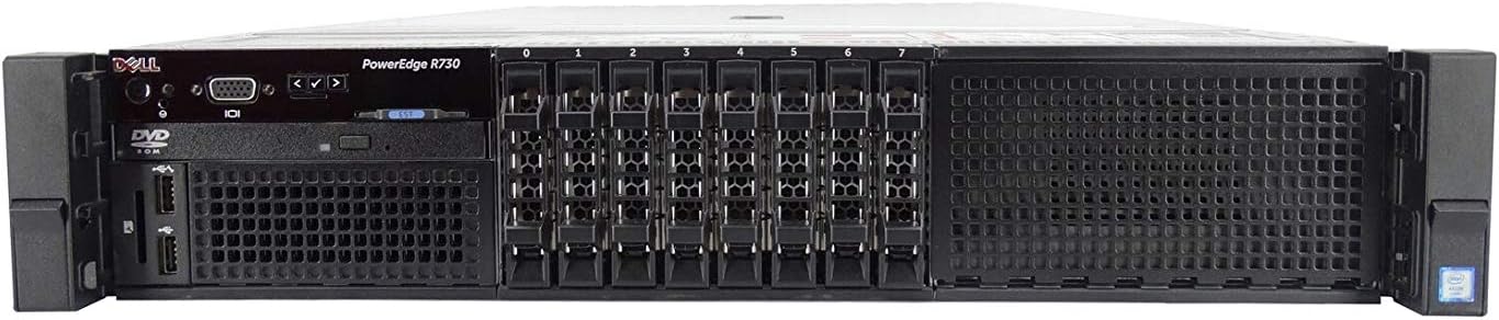 Amazon.com: Dell PowerEdge R730 8 Bay SFF 2U Server, 2X Intel Xeon E5 ...
