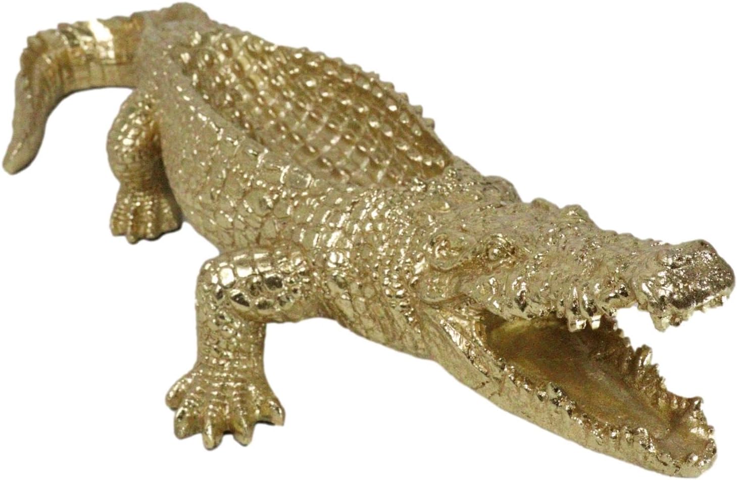 Amazon.com: Ebros Gift Large Crocodile Baring Razor Teeth Display Tray ...