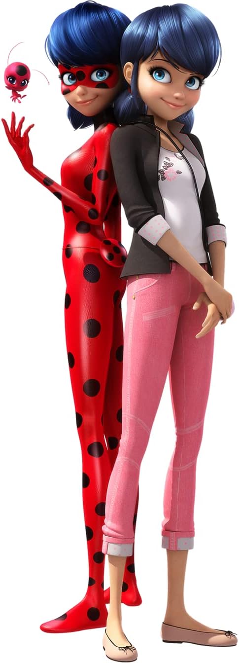 Amazon.com: SC2316 Miraculous Marinette Lady Bug Combo Cardboard Cutout ...
