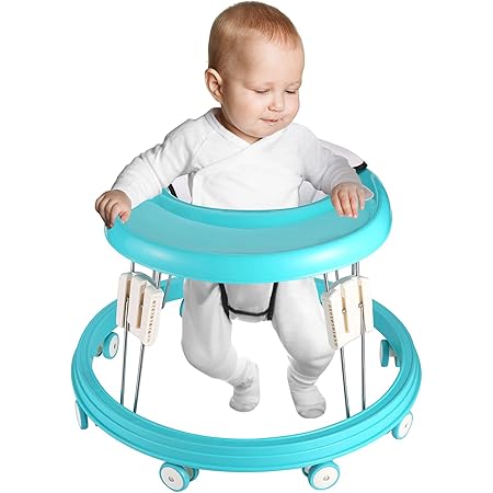 Amazon.com : LANGYI Adjustable Baby Walkers for Baby with Easy Clean ...