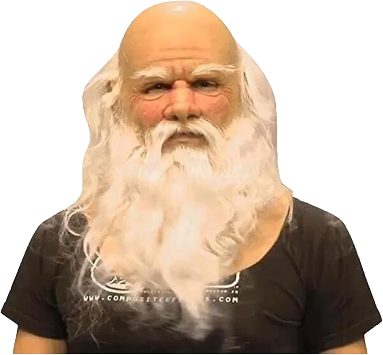 Amazon.com: Halloween Mask for Adults Realistic Old Man Mask Grandpa ...
