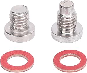 CHEOTIME Lower Drain Plugs,Stainless Steel 90340-08002 Lower Unit Drain ...