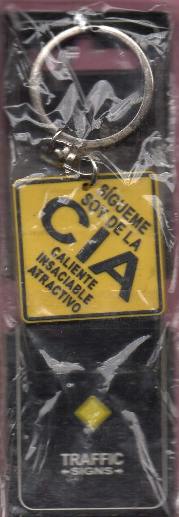 Snapklik.com : Miko Sigueme Soy De La CIA Keychain Key Rings Rubber ...