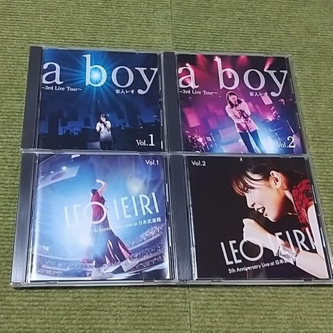 Amazon.co.jp: 【名盤】家入レオ a boy 3rd Live Tour Vol.1 Vol.2 5th Anniversary Live 日本武道館 Vol.1 Vol.2 ...