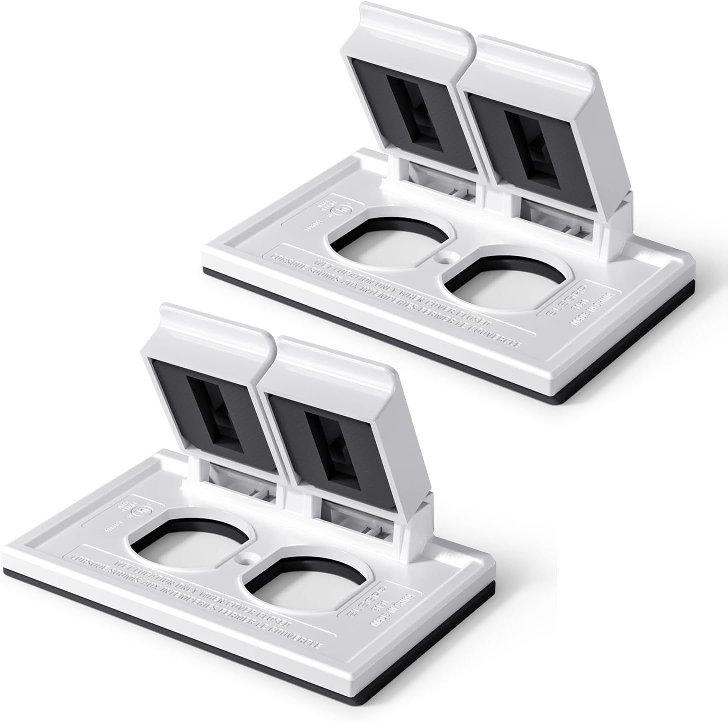 3151-WH2 Single-Gang Weatherproof Cover 2 Pack : Amazon.ca: Tools ...