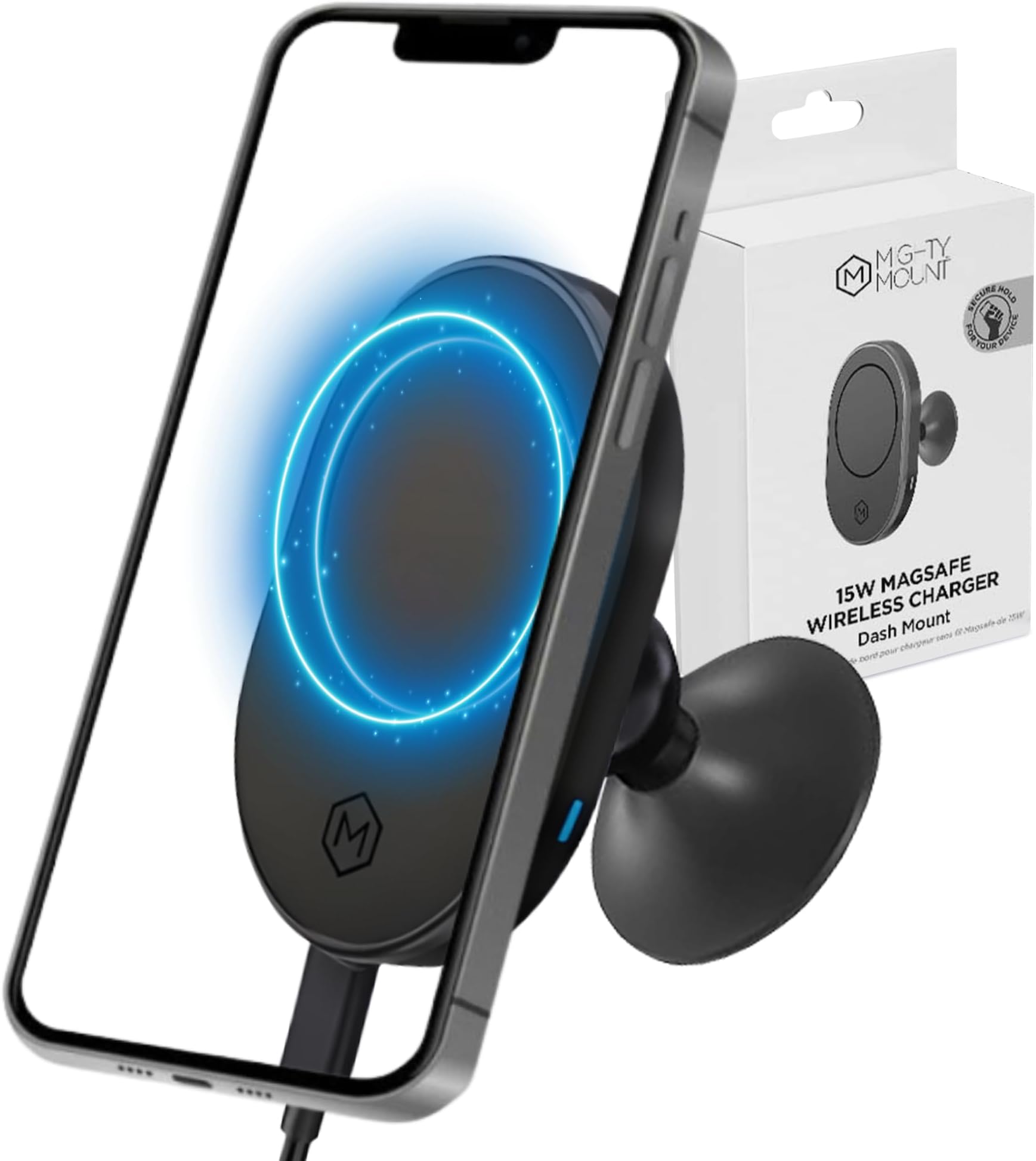 Amazon.com: mophie Qi2 snap+ Magnetic Wireless Charging Vent Mount ...