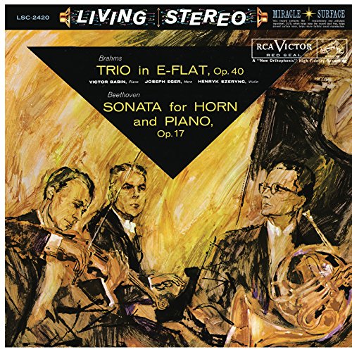 Amazon.com: Brahms: Trio for Piano, Violin and Horn in E-Flat Major, Op ...