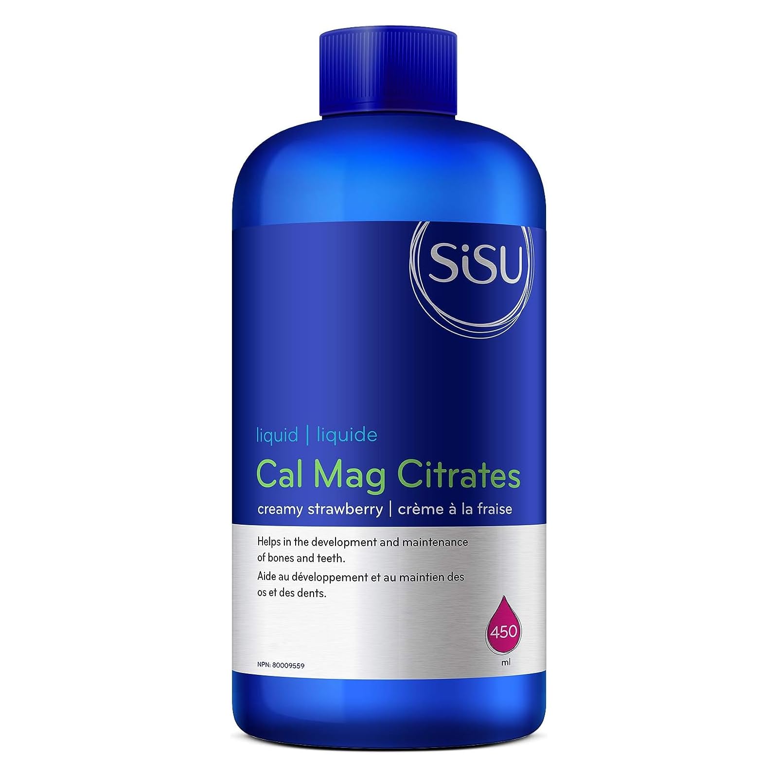 SISU Cal Mag Citrates Liquid with D3 | 450 mL Liquid | High Potency ...