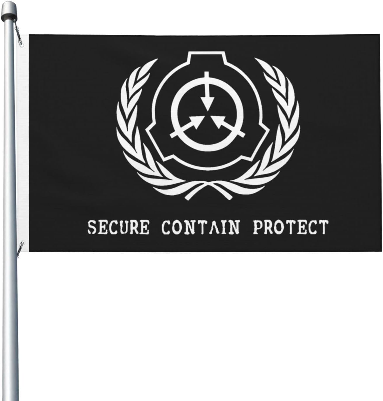 Amazon.com : 3x5FT Double Sided Flag SCP Foundation Decorative flags ...