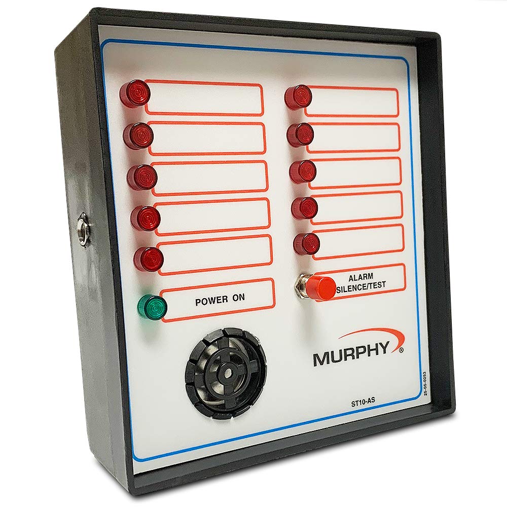 Buy Murphy by Enovation Controls ST10AS-LM 10-Point Remote Alarm ...