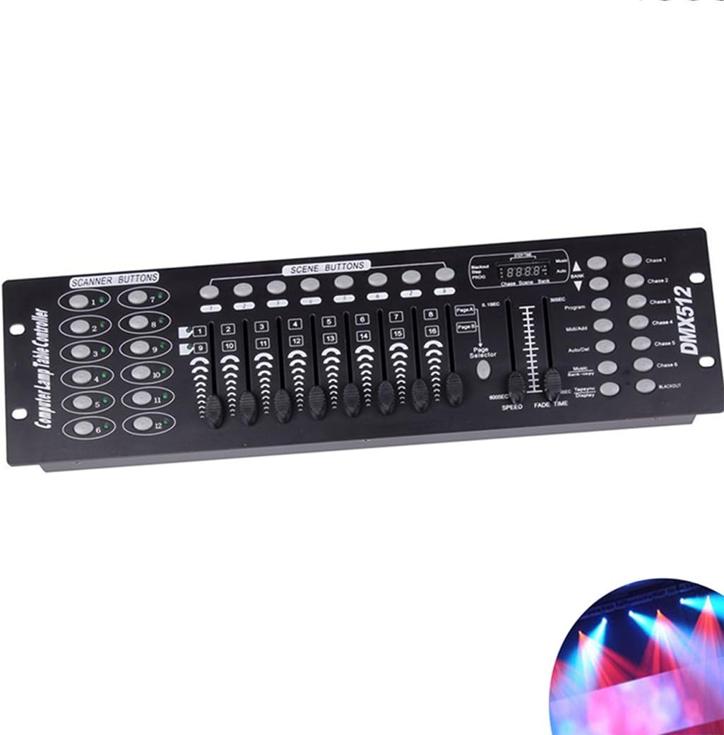 Top-Uking DMX512 Controller DMX Light Console,Channels 240 Scenes for ...