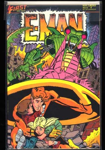 E-Man Comic Book #12 March 1984: Joe Staton: Amazon.com: Books