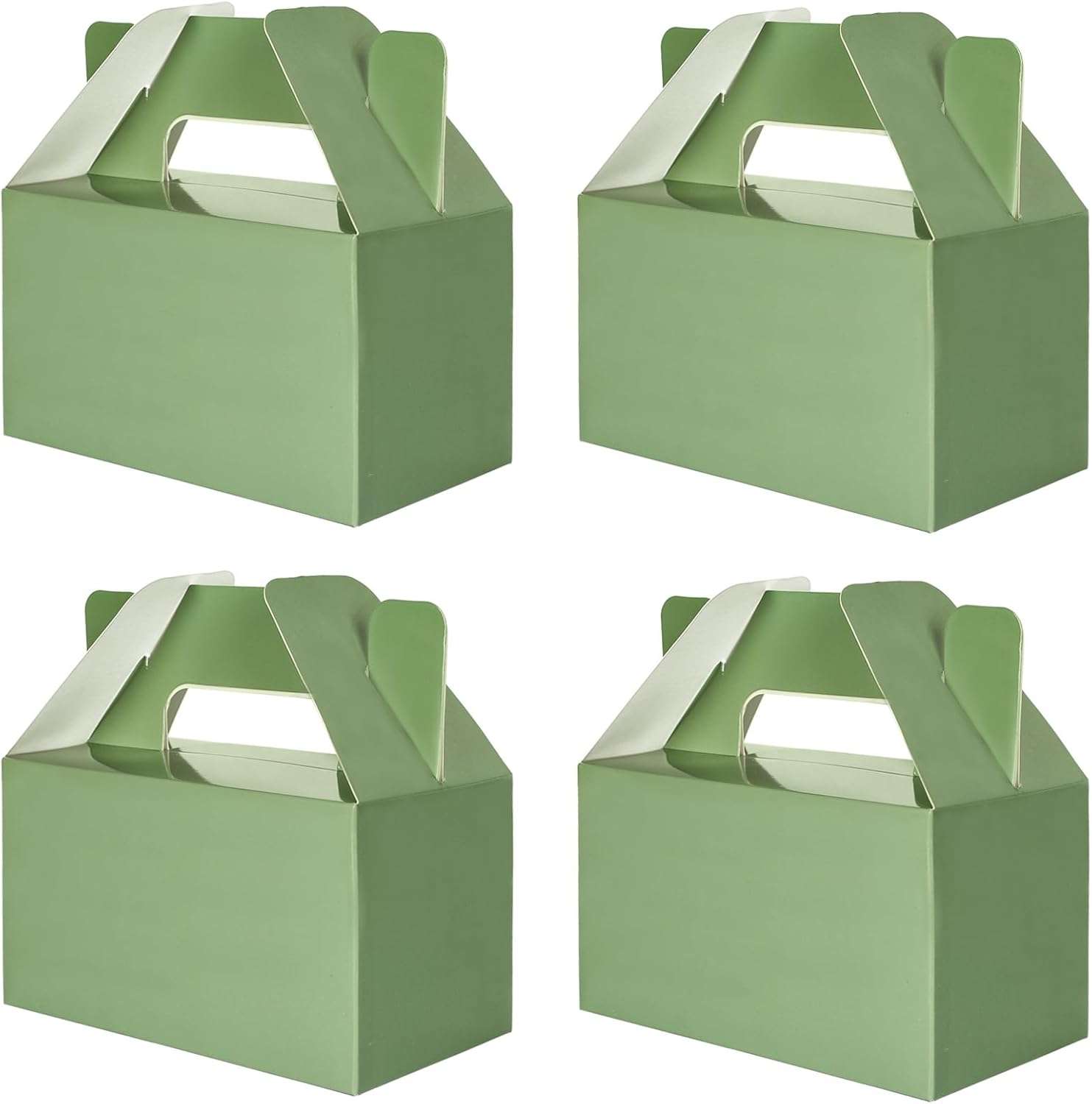 Amazon.com: Whaline 24Pcs Sage Green Party Favor Treat Boxes with ...