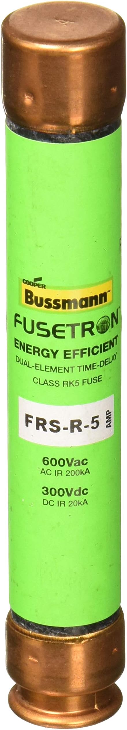 Bussmann FRS-R-60 60 Amp Fusetron Dual Element Time-Delay Current ...