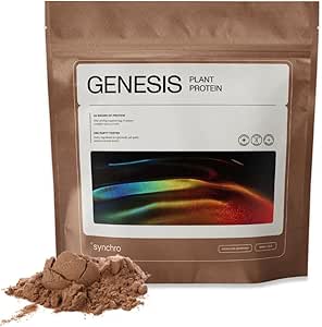 Amazon.com: Synchro Genesis Plant Based Protein Powder | Chocolate ...