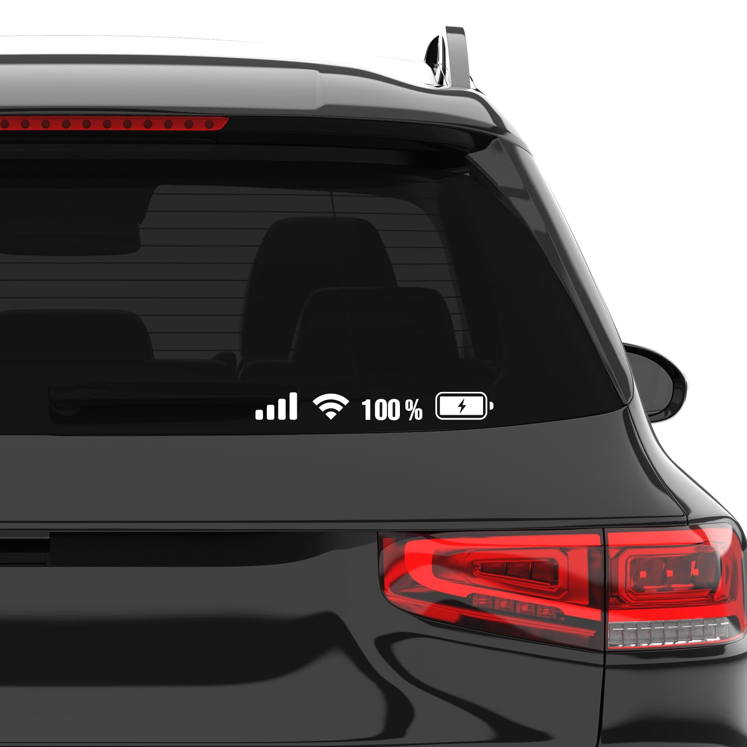 Superss Wi-Fi and Battery Signs Car Sticker for Exterior a Sporty Look ...