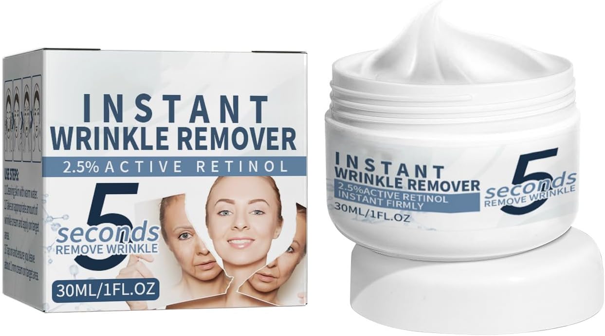Amazon.com: Anti-Aging Face Cream 5 Seconds Instant Retinol Anti ...