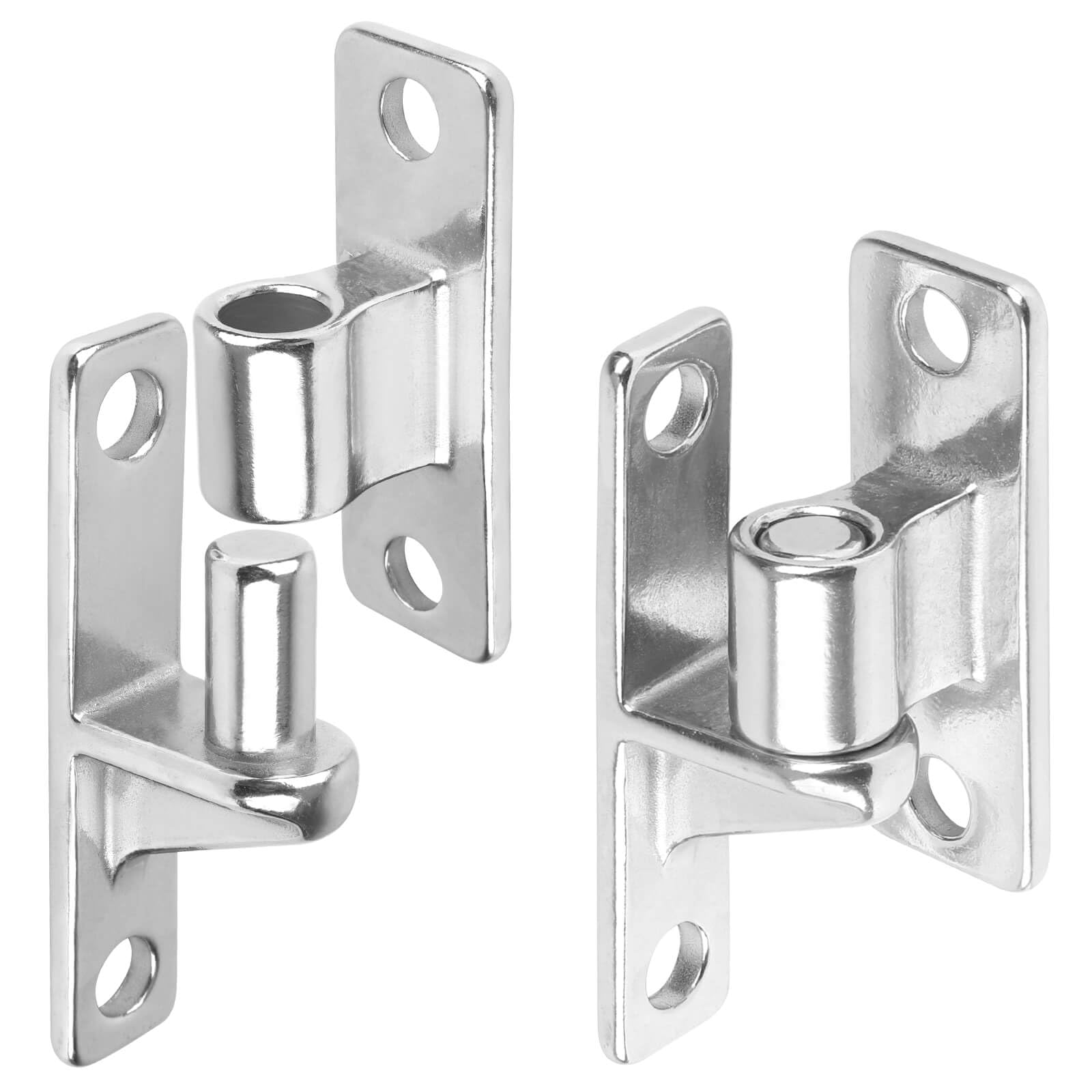 Amazon.com: 304 Stainless Steel Gate Hinges, Wall Mount Gate Hinge for ...