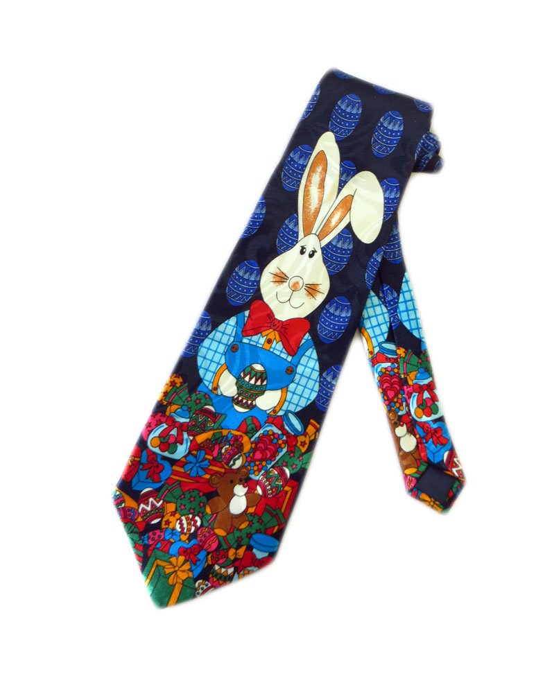 Amazon.com: Easter Bunny With Candy New Novelty Necktie Tie : Clothing ...