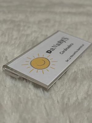 12 Pieces Magnetic Name Tags Kit Acrylic Name Badge Qatar | Ubuy