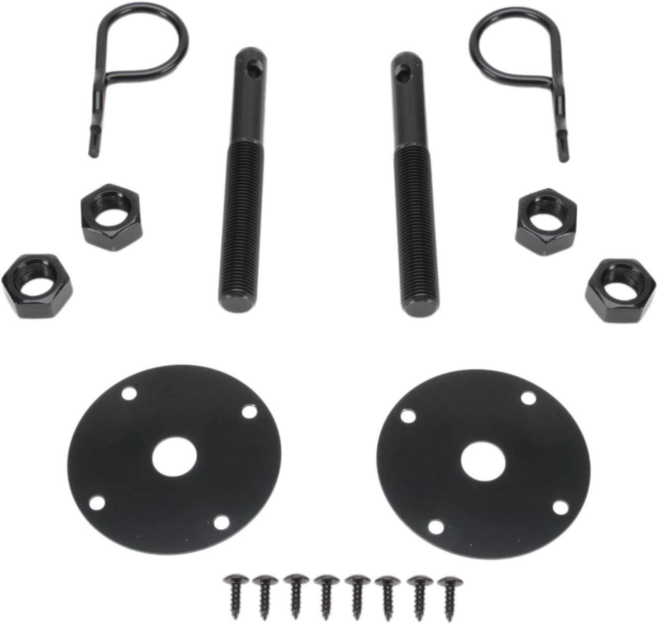 Amazon.com: Allstar Performance ALL18513 Steel Hood Pin Kit with 1/4 ...