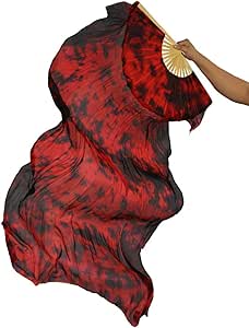 Amazon.com : Calcifer 180 cm/70.8 inches Belly Dance Dancing Silk ...