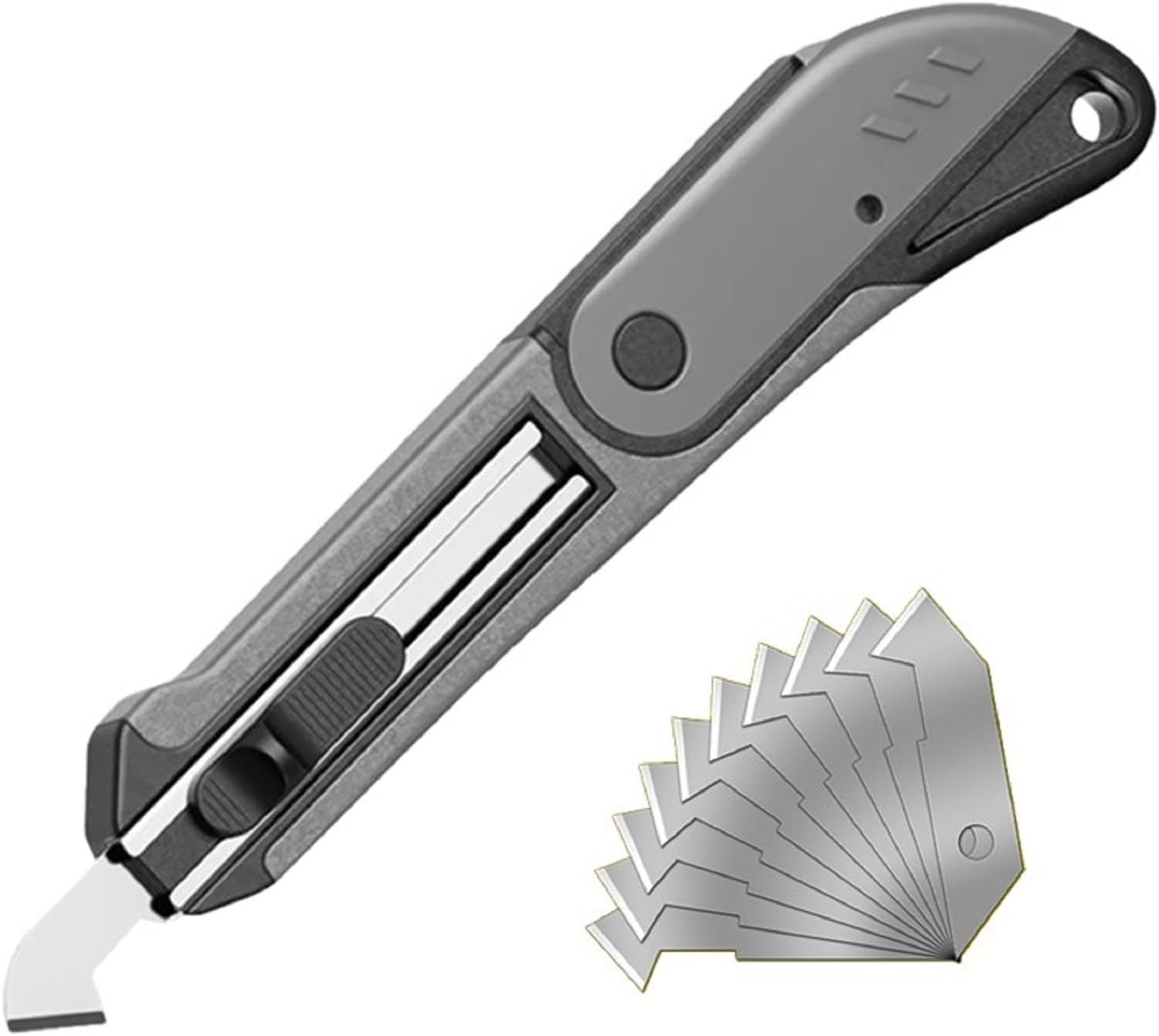 UoYu 1 Acrylic Cutter and 11 Pcs Blade Set, Multi-Use Cutter with ...