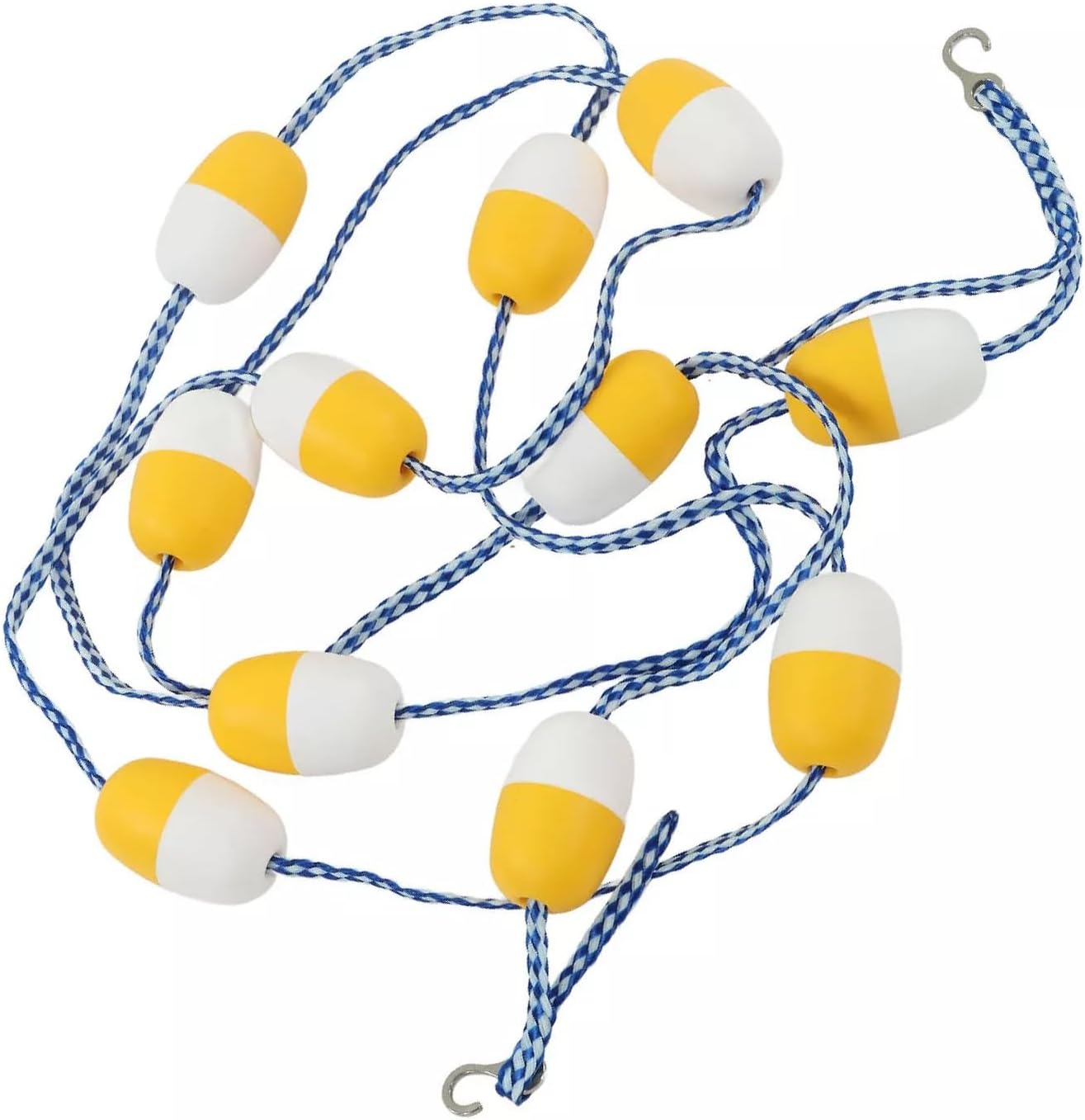 Amazon.com: Floating Pool Safety Divider Swim Lane Line, Buoy ...