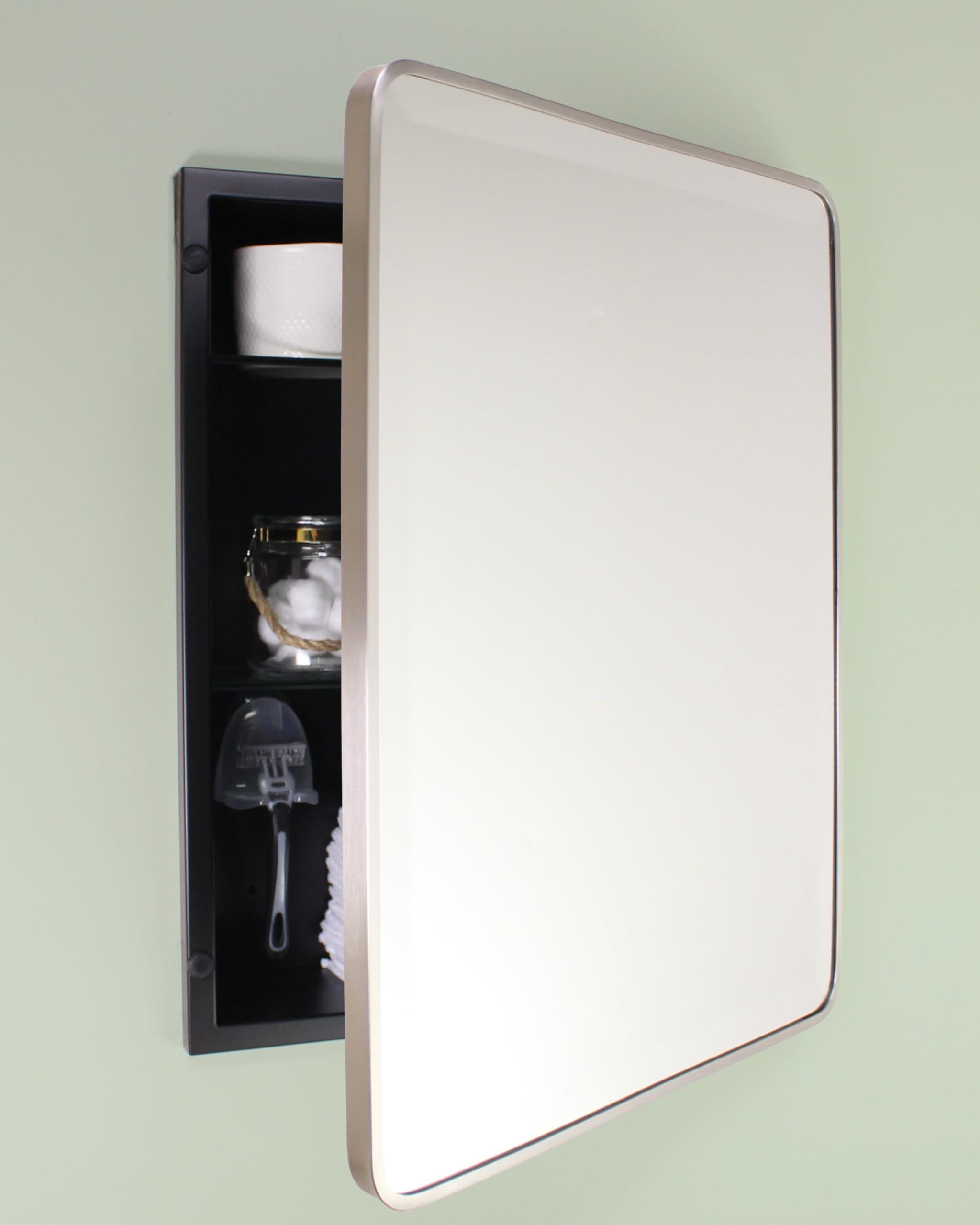 Amazon.com: 16x20 Austin Farmhouse Metal Framed Rounded Rectangle ...