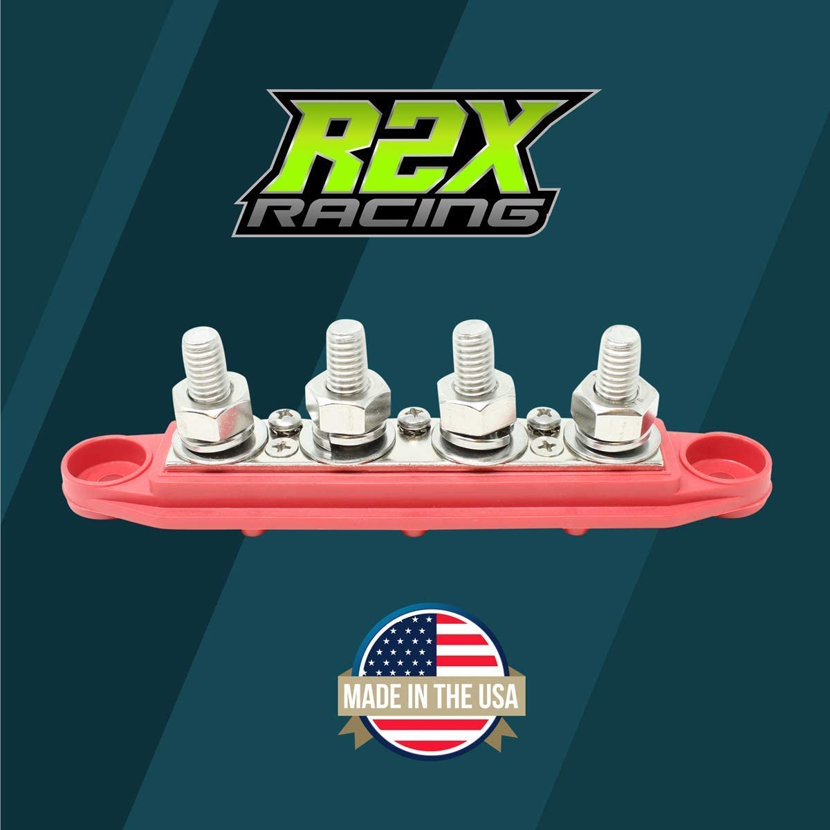 Buy 4 Post Power Distribution Block Bus Bar Pair with Cover - Made in ...