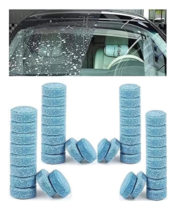 10 Pieces Car Windshield Glass Concentrated Washer Tablets Solid Car ...