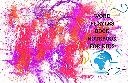WORD PUZZLES BOOK NOTEBOOK FOR KIDS : 8,5 x 11 pouces 21,59 x 27,94 cm ...