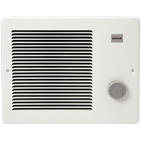 Amazon.com: Broan-NuTone 120 Wall Heater with Downflow Louvers ...