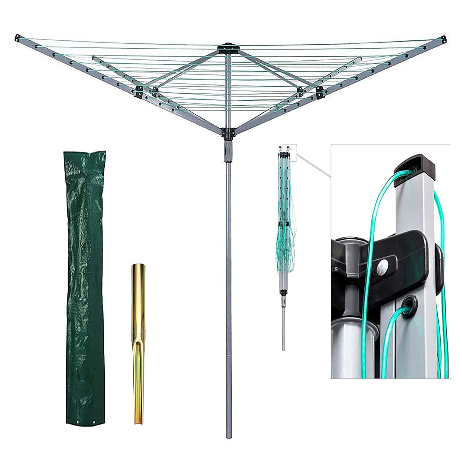 Brabantia rotary washing line cover - Find the best price at PriceSpy