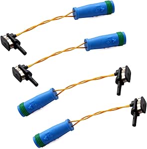 Amazon.com: Sprwinautummer Car Brake Pad Wear Sensor Front and Rear ...
