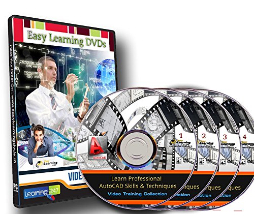 Professional AutoCAD Skills & Techniques 30 Courses Video Training on 4 ...
