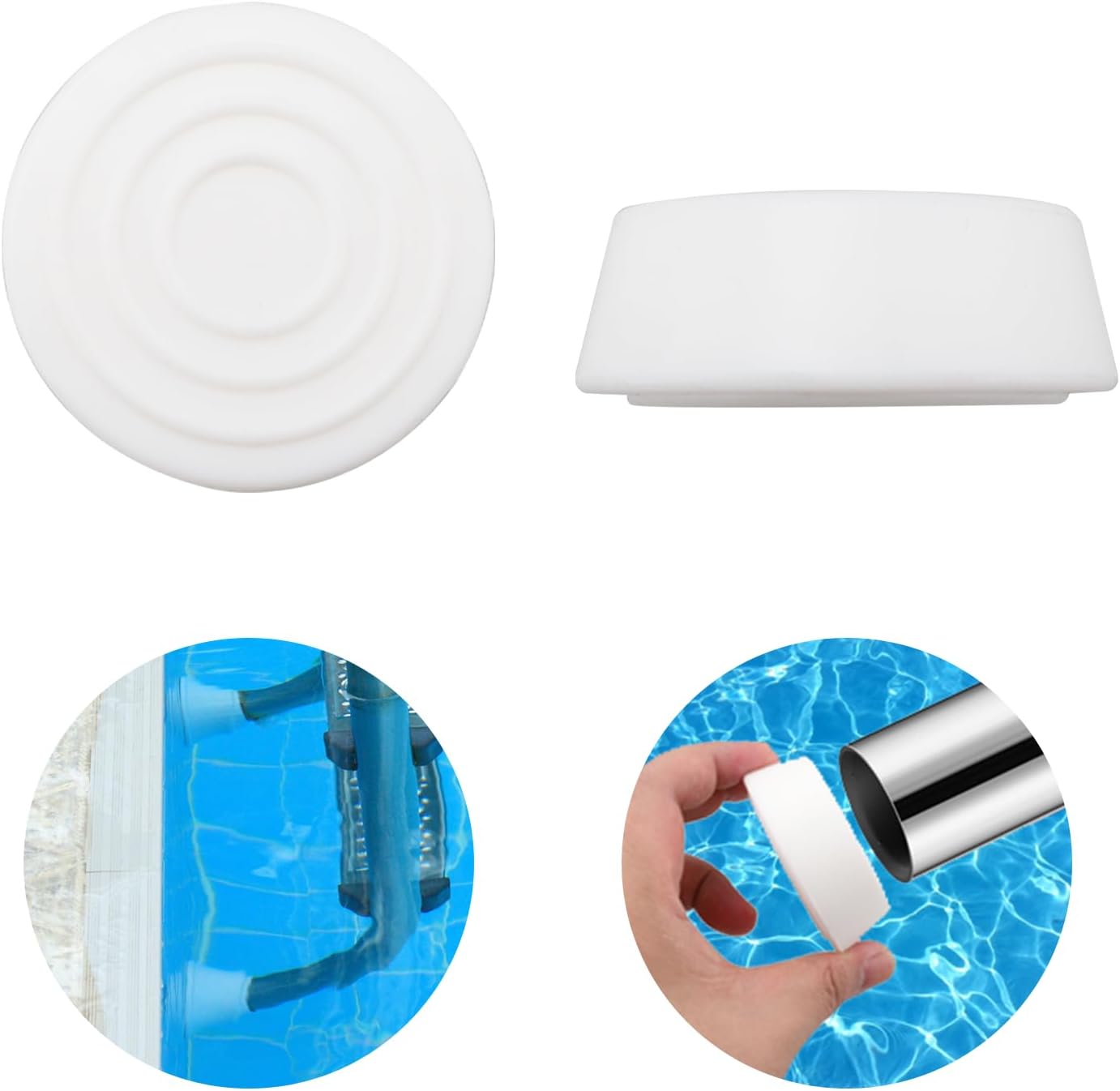 Amazon.com: KOOTAU 2Pcs Inside Pool Ladder Bumpers for Inground Pool ...