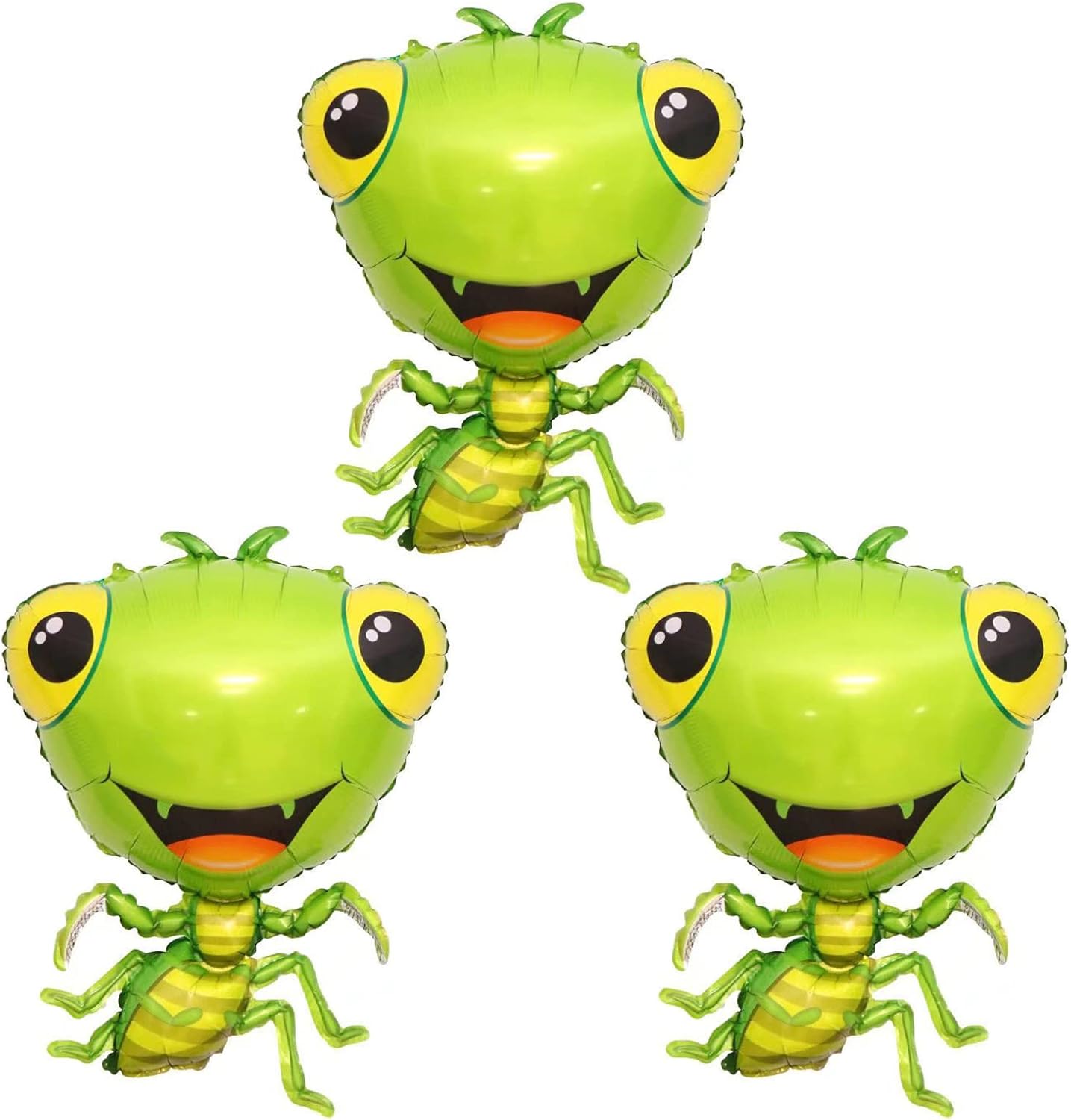 Amazon.com: Mllxon Praying Mantis balloon Cute Wild Animal Aluminum ...