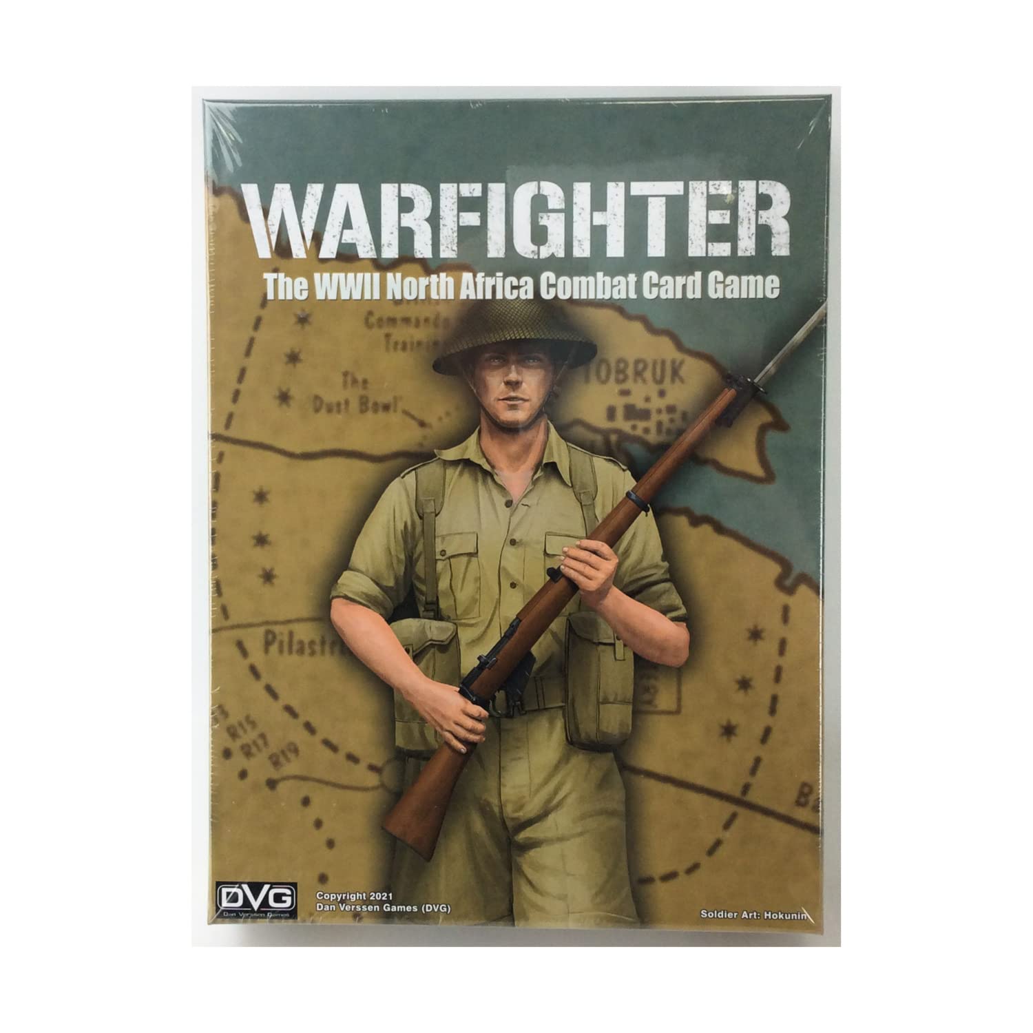 Amazon.com: DVG Warfighter WWII: North Africa Combat Card Game : Toys ...