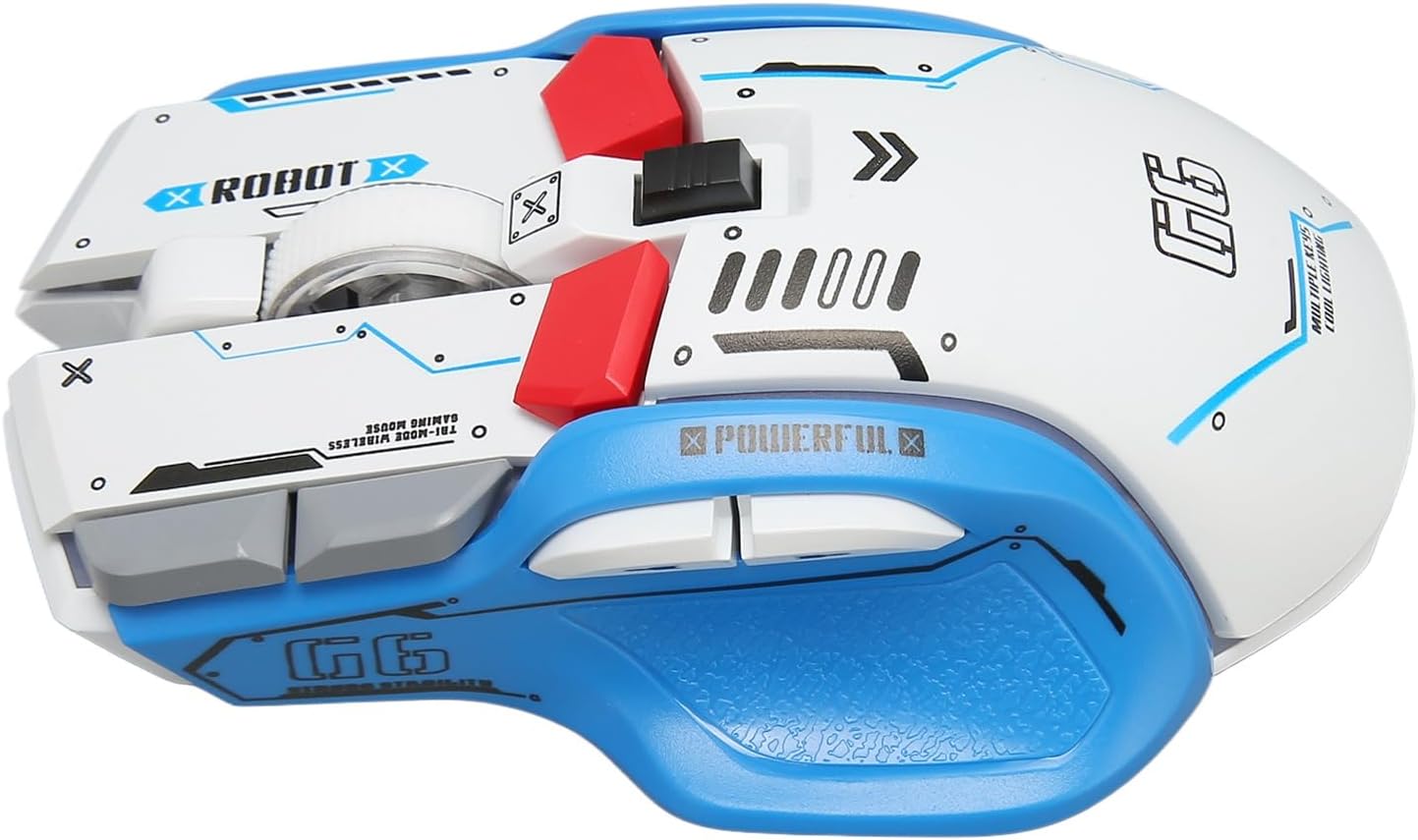 Amazon.co.jp: Wireless Bluetooth Gaming Mouse, 10 Macro Programmable ...