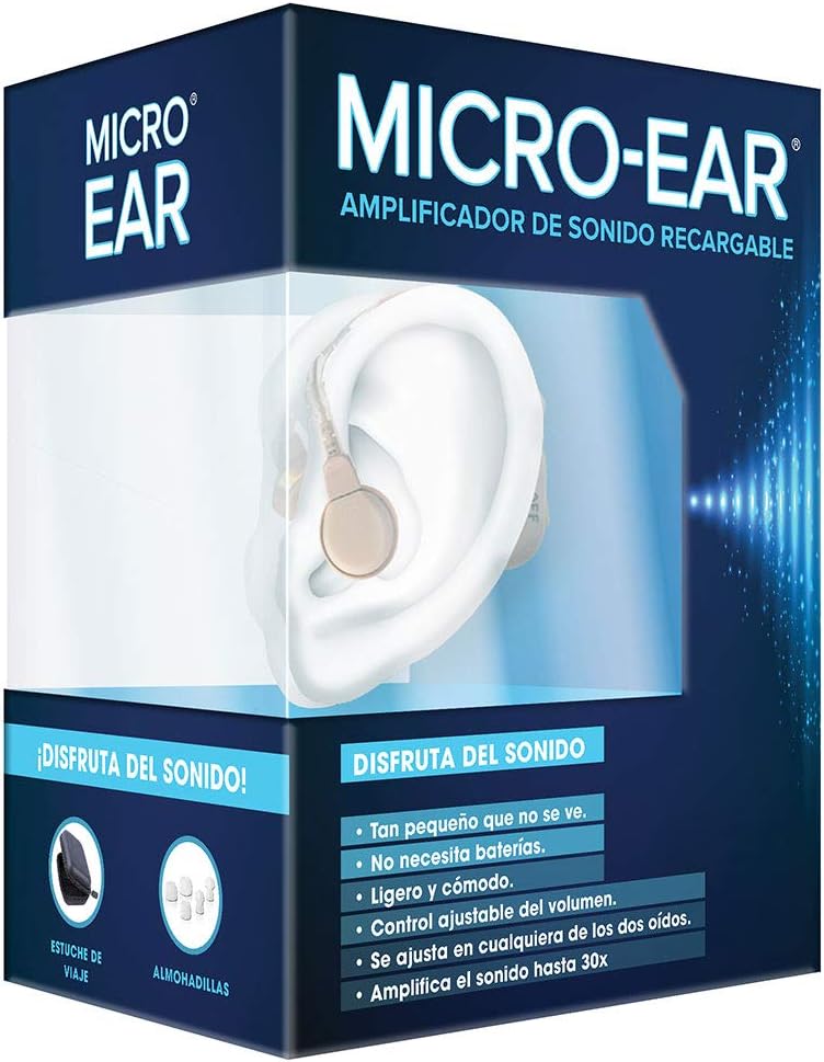 MICRO EAR - Micro Ear Amplificador : Amazon.com.mx: Salud y Cuidado ...