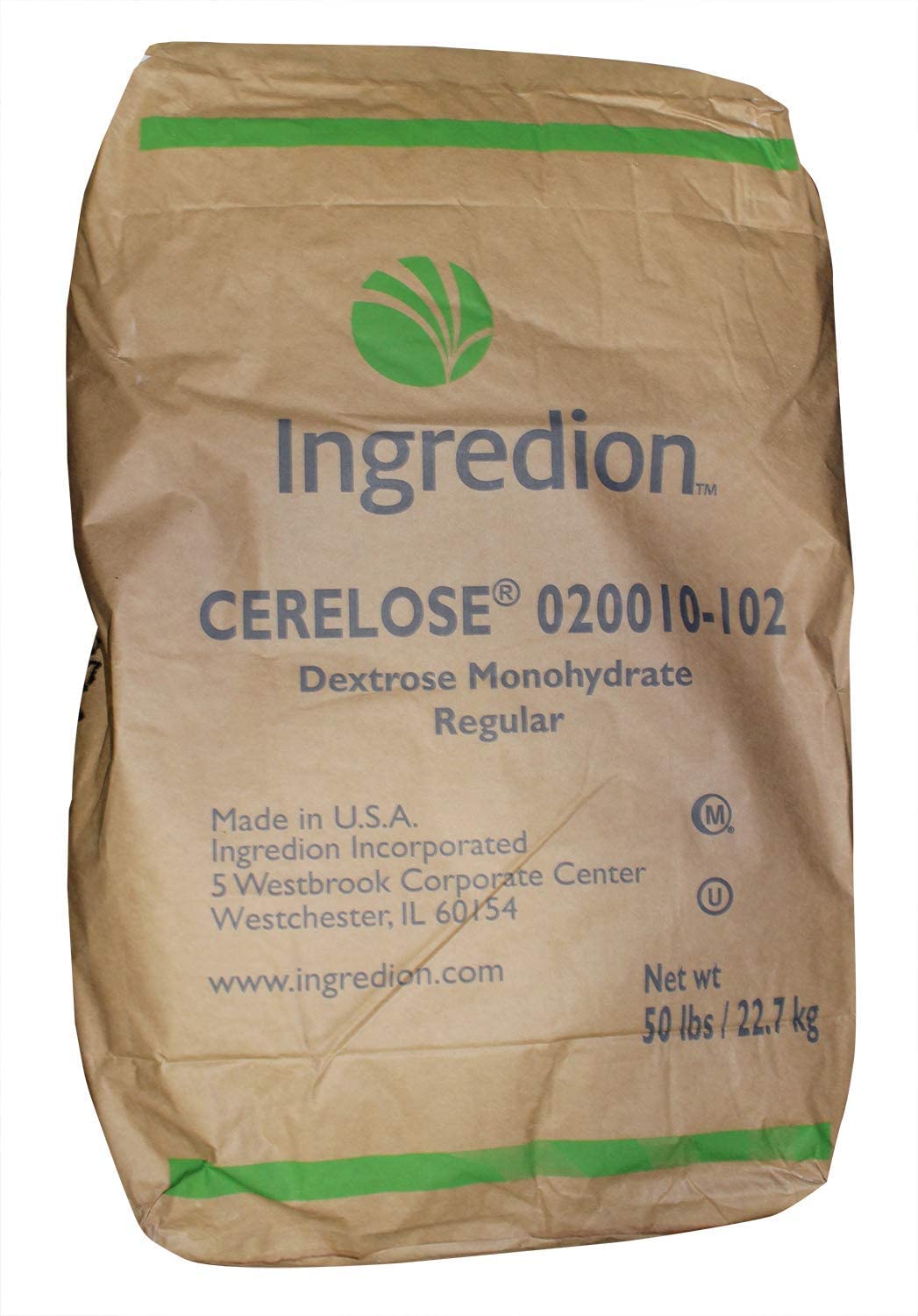 Amazon.com: 50 lbs Bag of Dextrose (Corn Sugar) | Dextrose Monohydrate ...